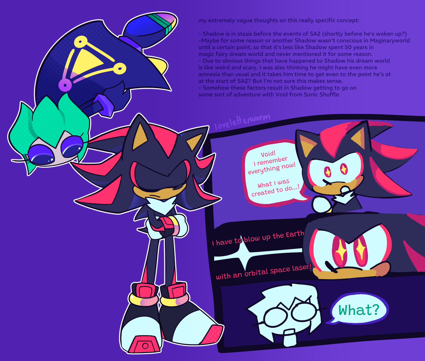 the most famous and popular character and also shadow the hedgehog by ...