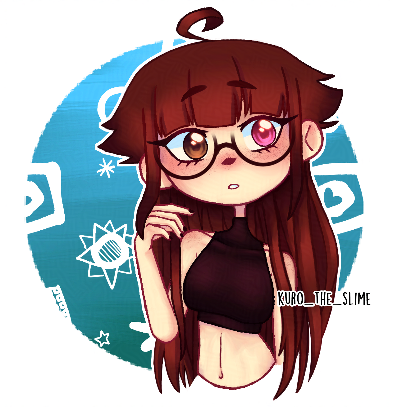 Eun-kyung - Mystic Messenger OC [2019] by @kuro_the_slime – Sheezy.Art