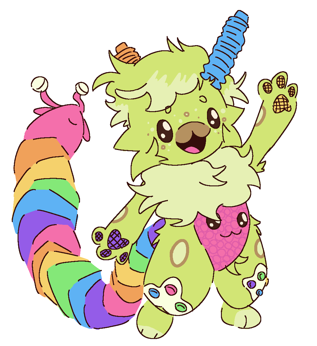 gummi art trade (july 2024) by @cloudcuckoolander – Sheezy.Art