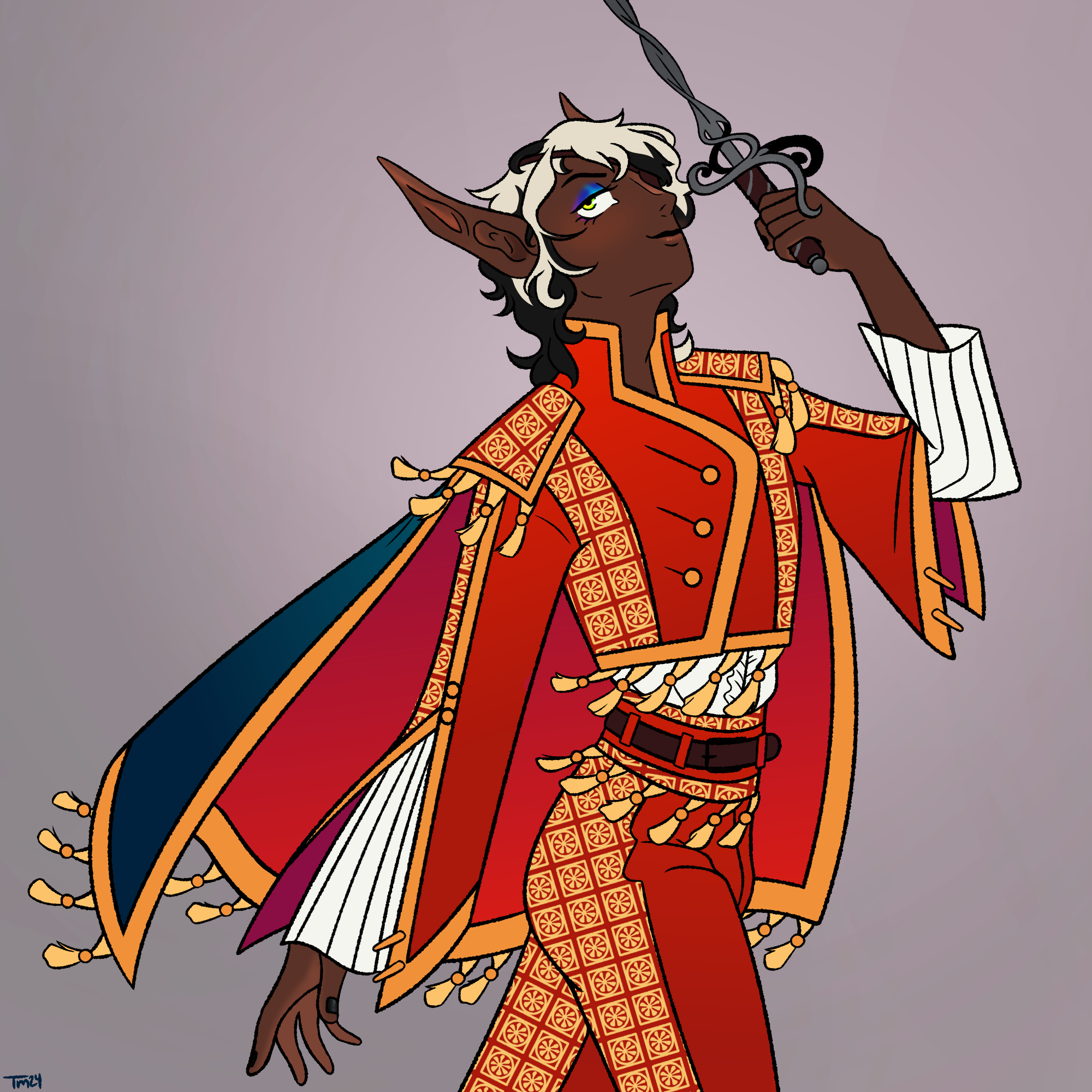 Artfight 2024: Ówyn for jarbaje by @toadminte – Sheezy.Art