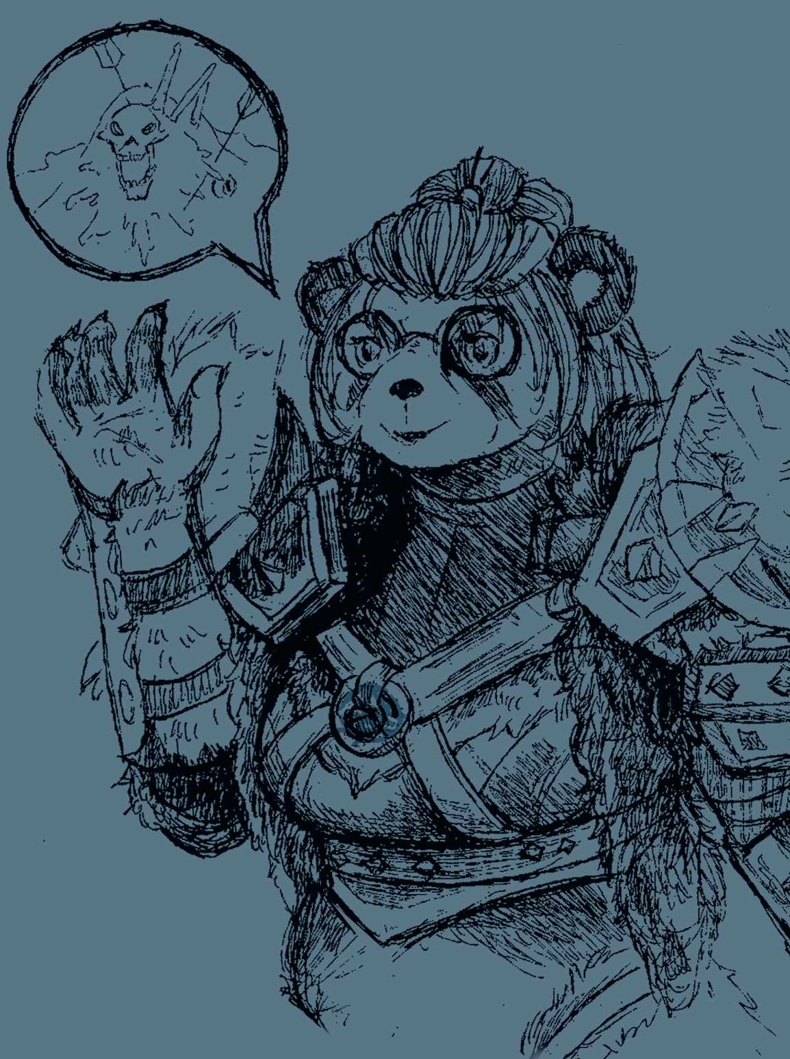 Panda OC by @neueweird – Sheezy.Art