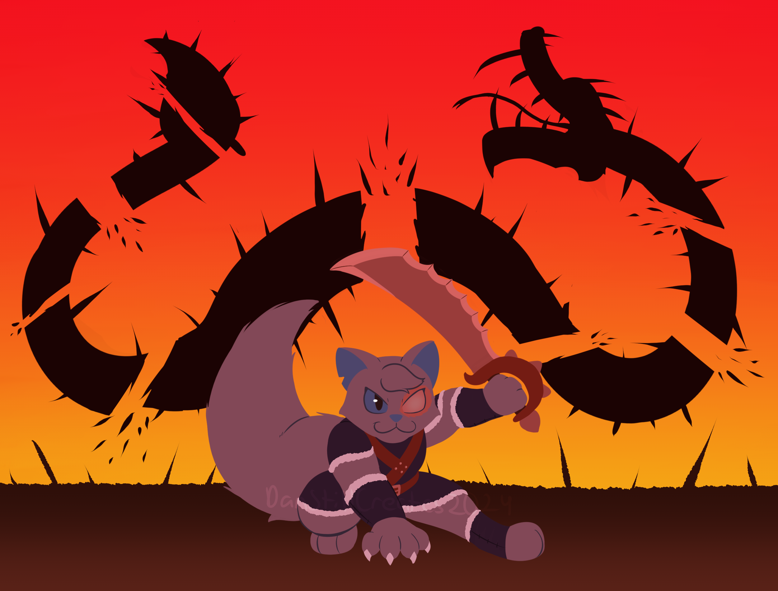 Spark the monster hunter by @DanStillCreates – Sheezy.Art