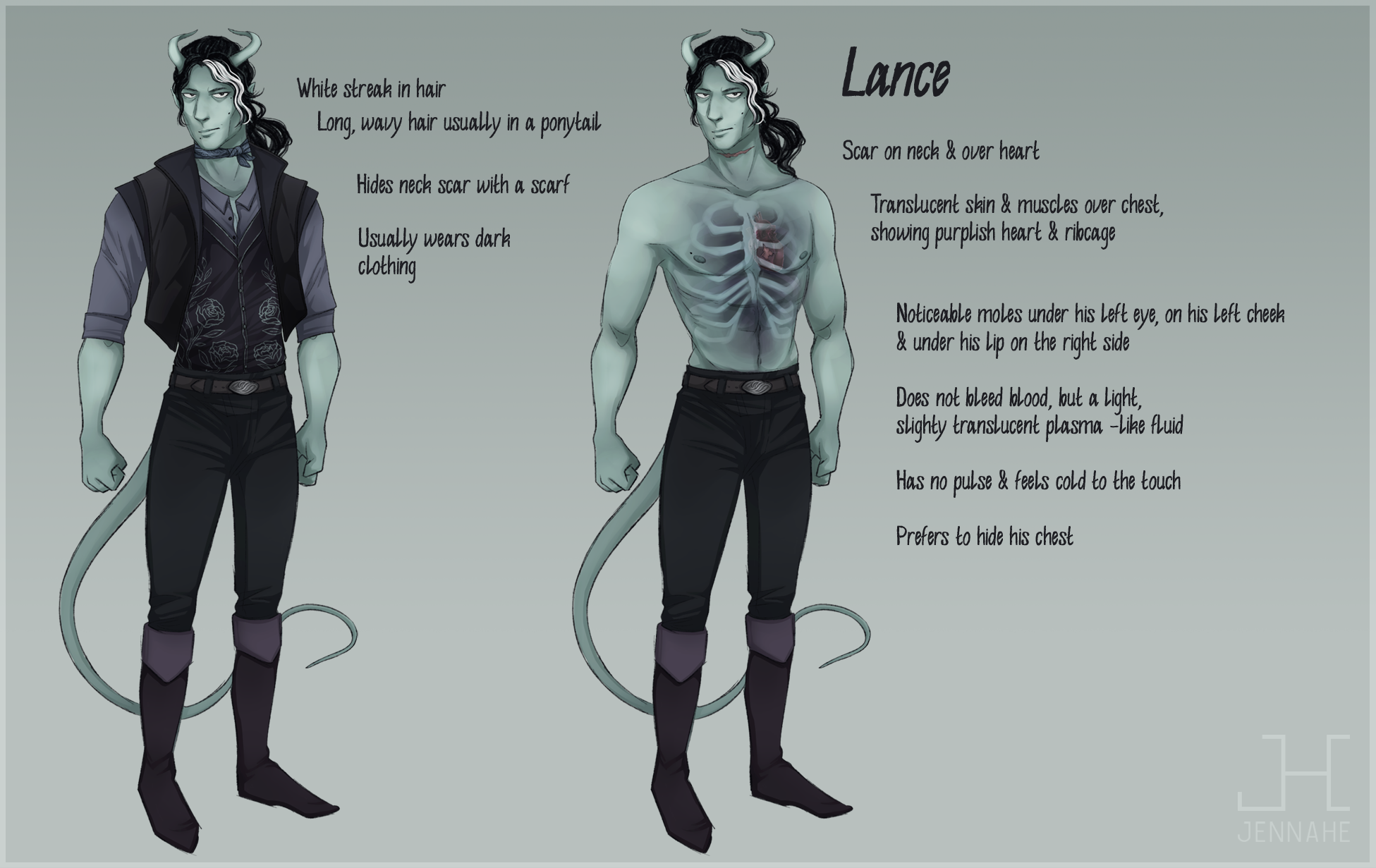 LF: DND character reference sheet! on Toyhouse