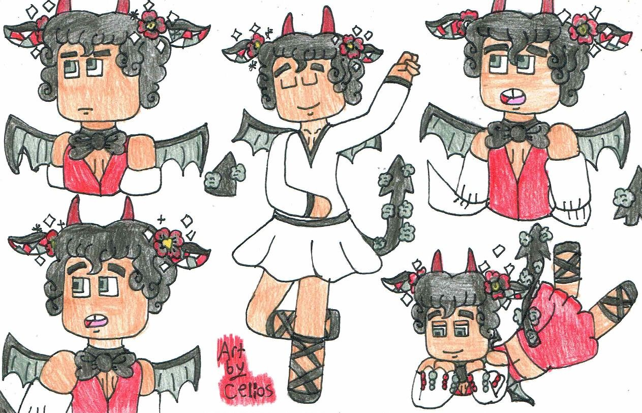 [Minecraft] Benji Doodles Page by @StellarStarCelios – Sheezy.Art