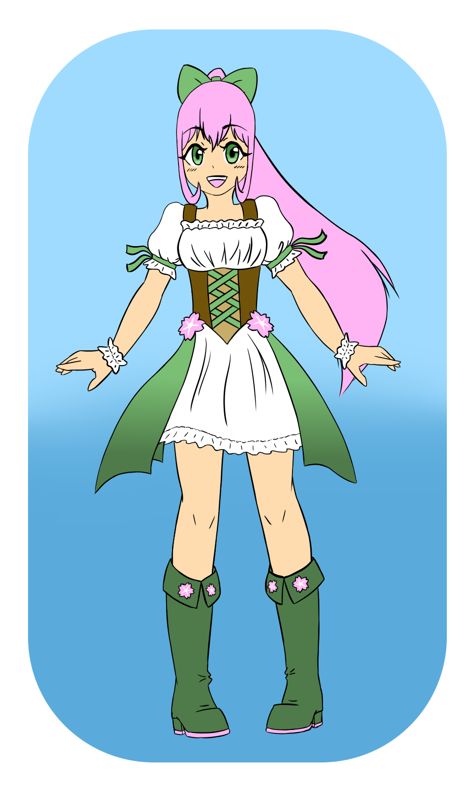 Haru Kimura 2024 Reference - Magical Girl Outfit by @Kaeldra – Sheezy.Art