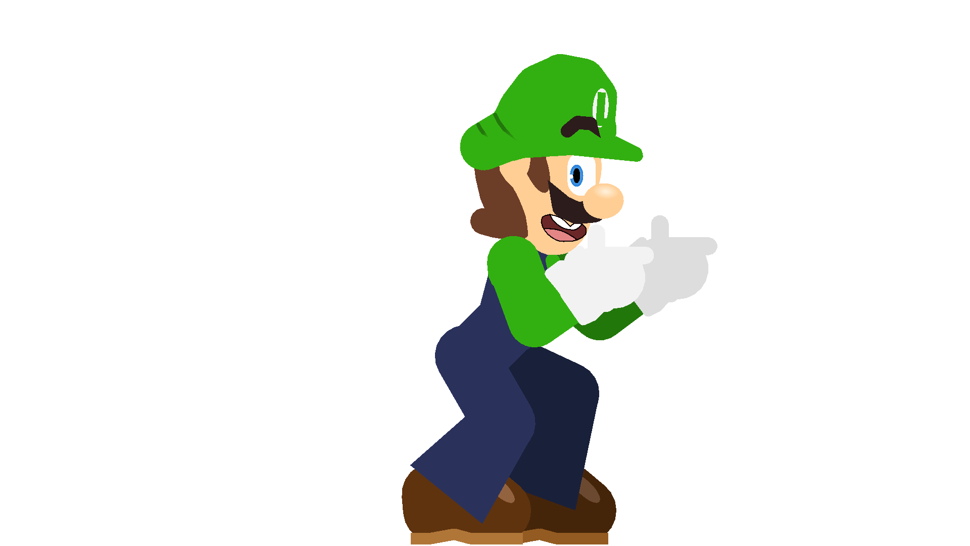 :. Universe 7's Luigi (Render #1). : by @Demone06 – Sheezy.Art