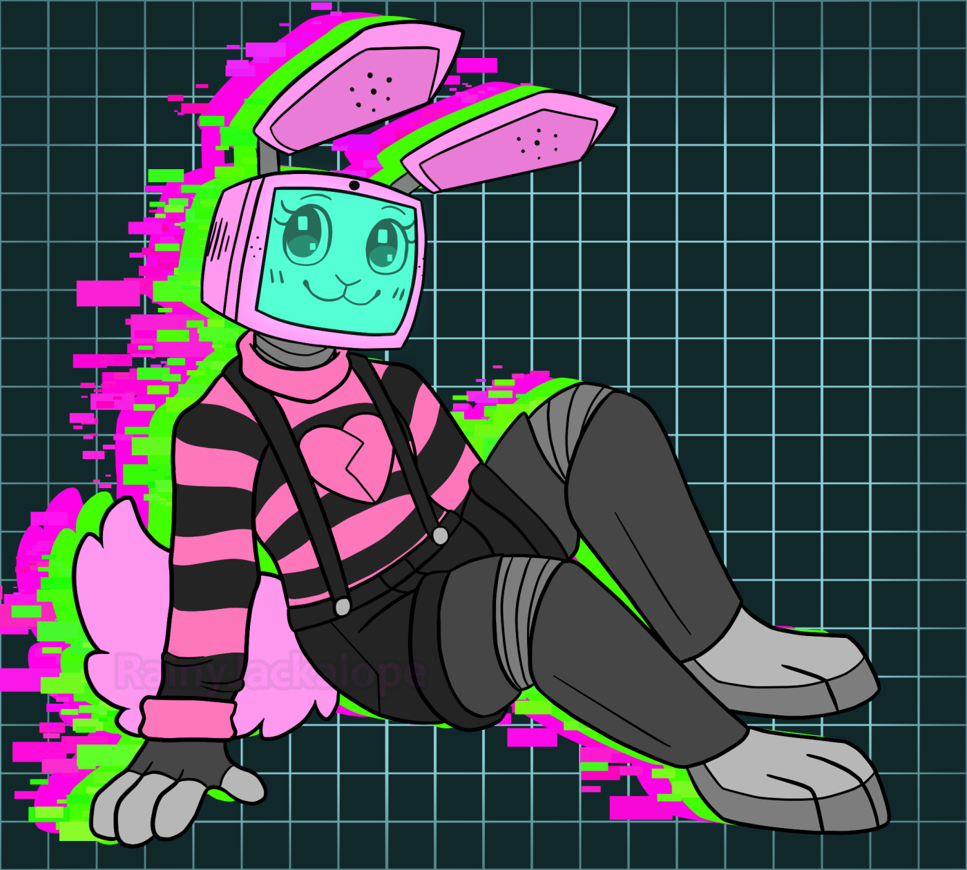 BUNNY ROBOT BIRTHDAY by @RainyJackalope – Sheezy.Art