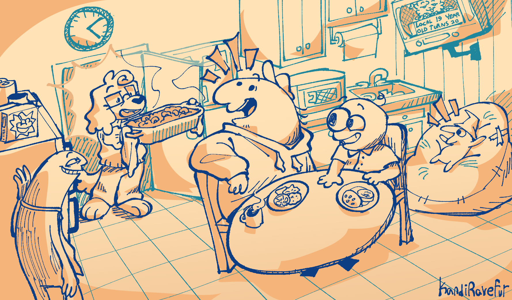 macking cheese by @pinkie – Sheezy.Art