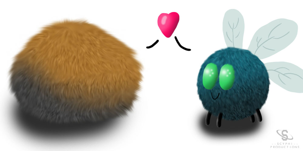 Tribble And Parasprite by @Scyphi – Sheezy.Art