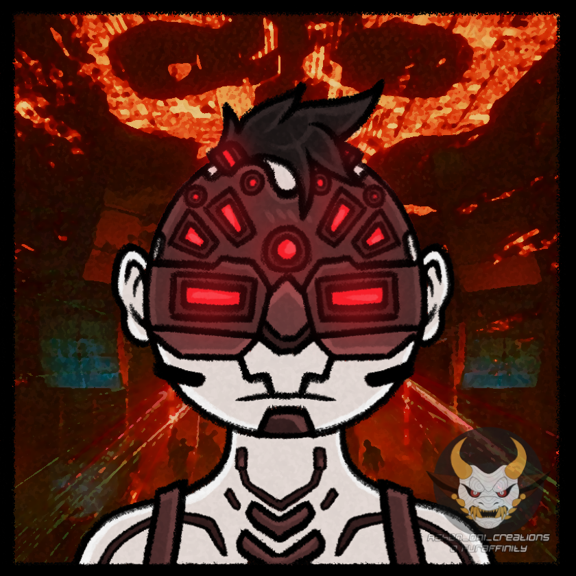 ArtFight 2024 - Ram Chibi Bust by @Ashen_Oni_Creations – Sheezy.Art