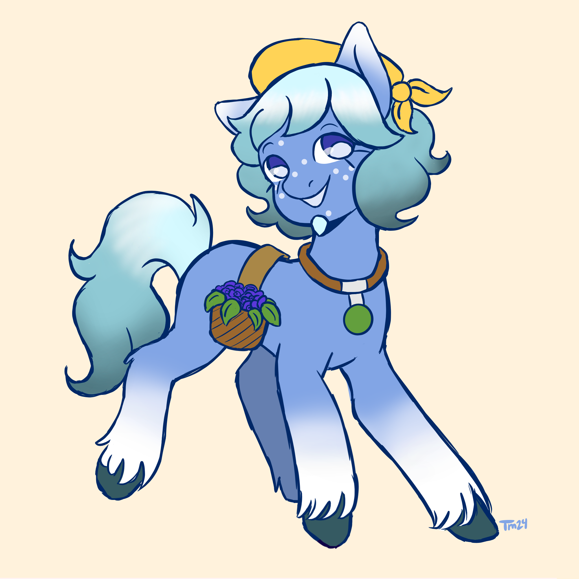 Artfight 2024: Bluebell for maul_goth by @toadminte – Sheezy.Art