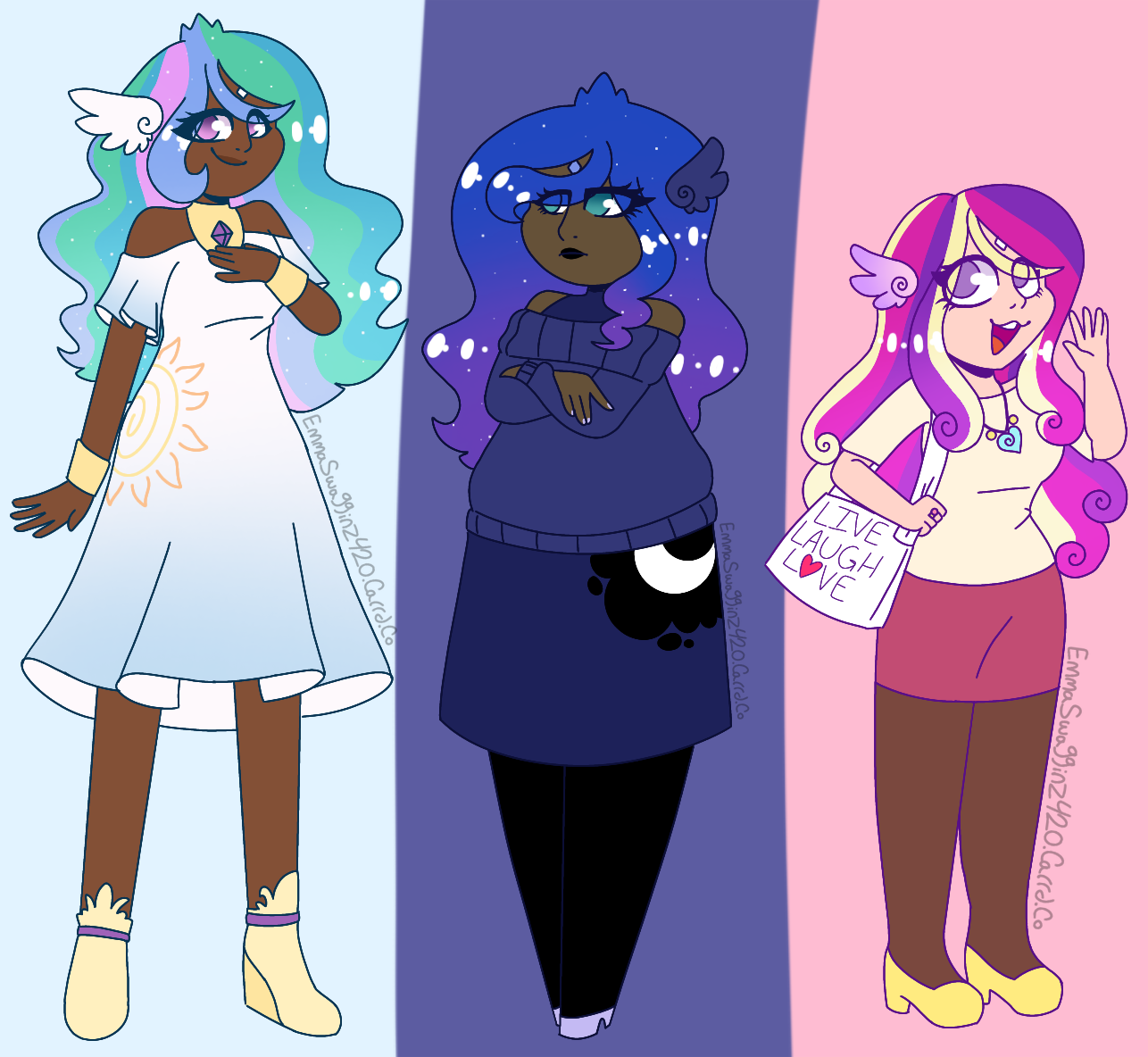 Human!princesses by @H0ppin_H00ligan – Sheezy.Art