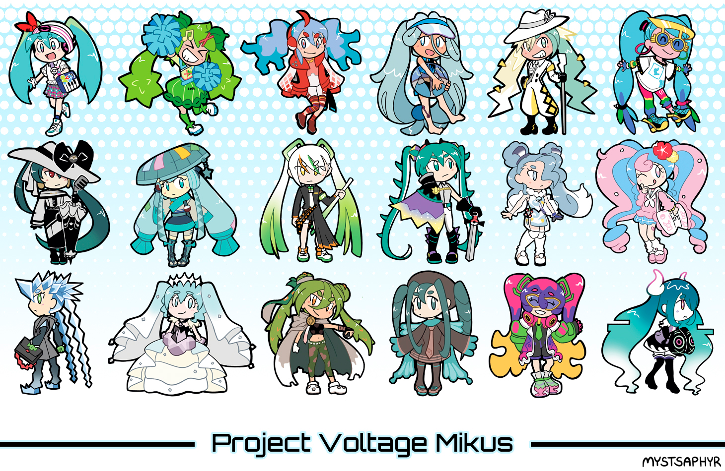 Project Voltage Mikus by @MystSaphyr – Sheezy.Art
