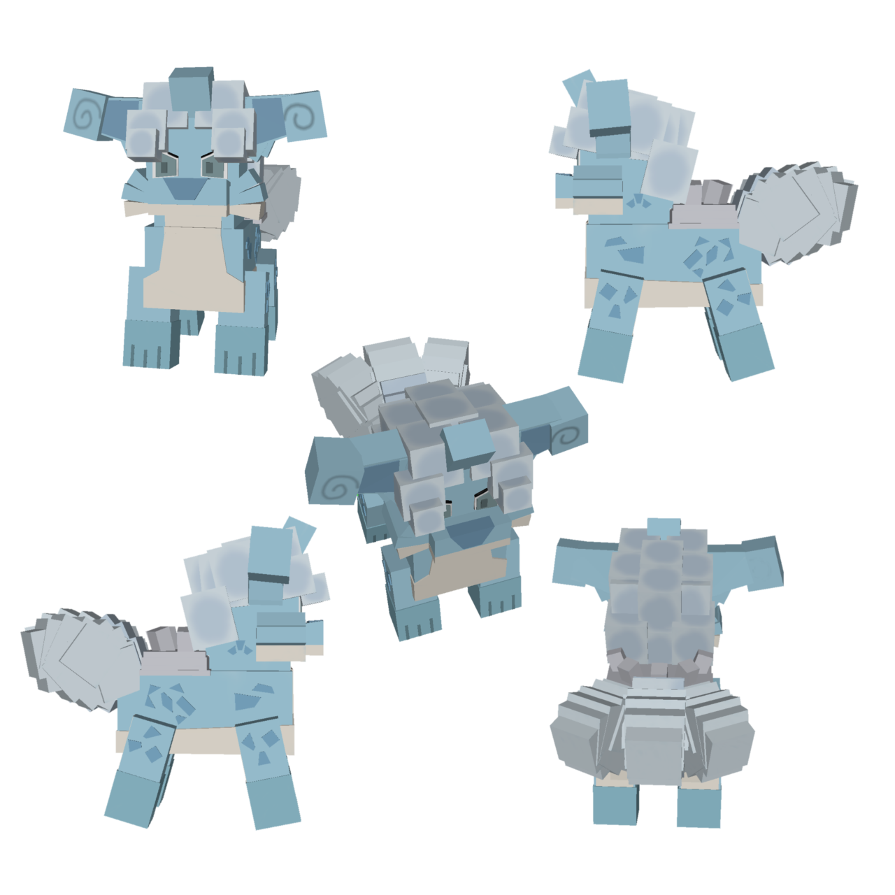 Slushy Minecraft Model by @TrixieTheBellBunny – Sheezy.Art