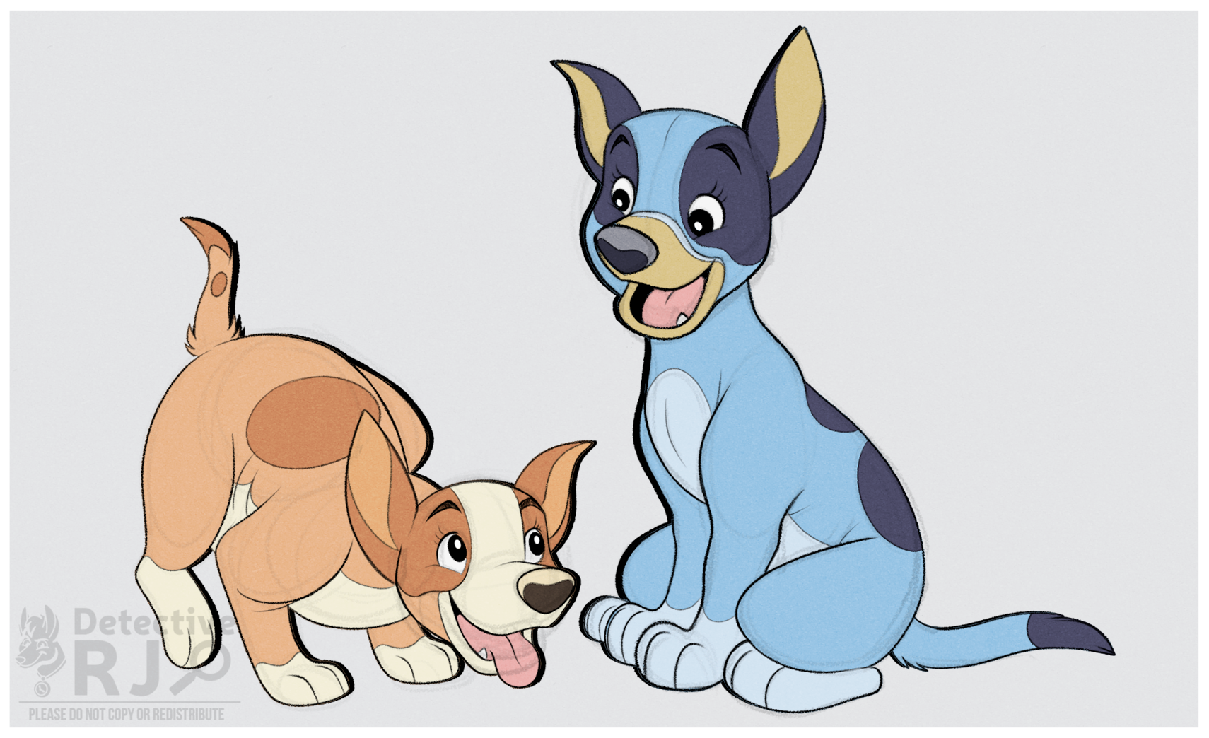 Bluthy Bluey by @DetectiveRJ – Sheezy.Art