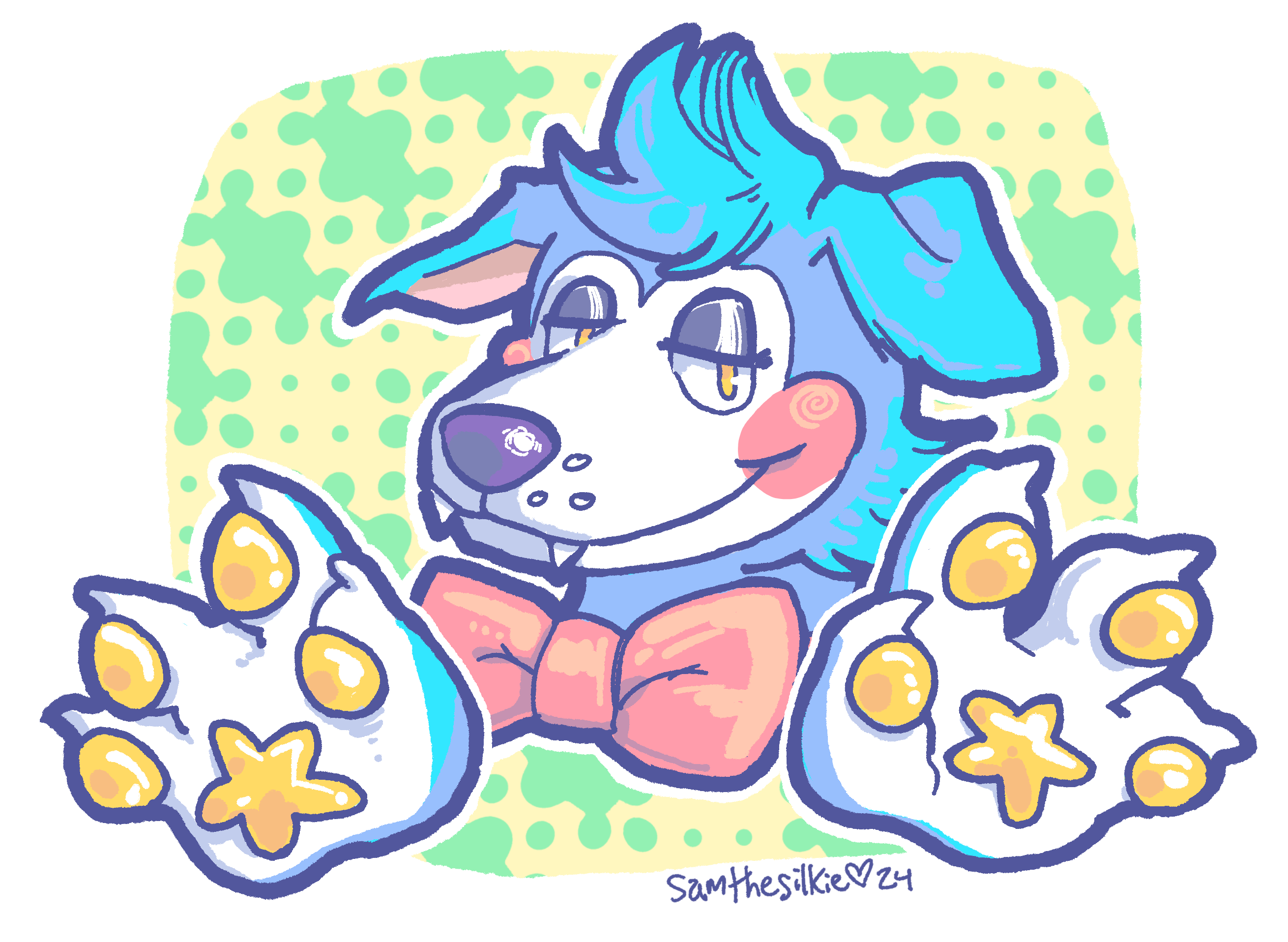 Art Fight 2024: Louie by @SamTheSilkie – Sheezy.Art