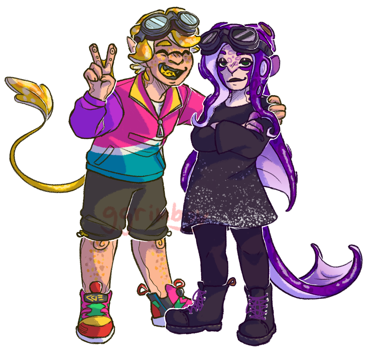 splatoon commission by @deadzone – Sheezy.Art