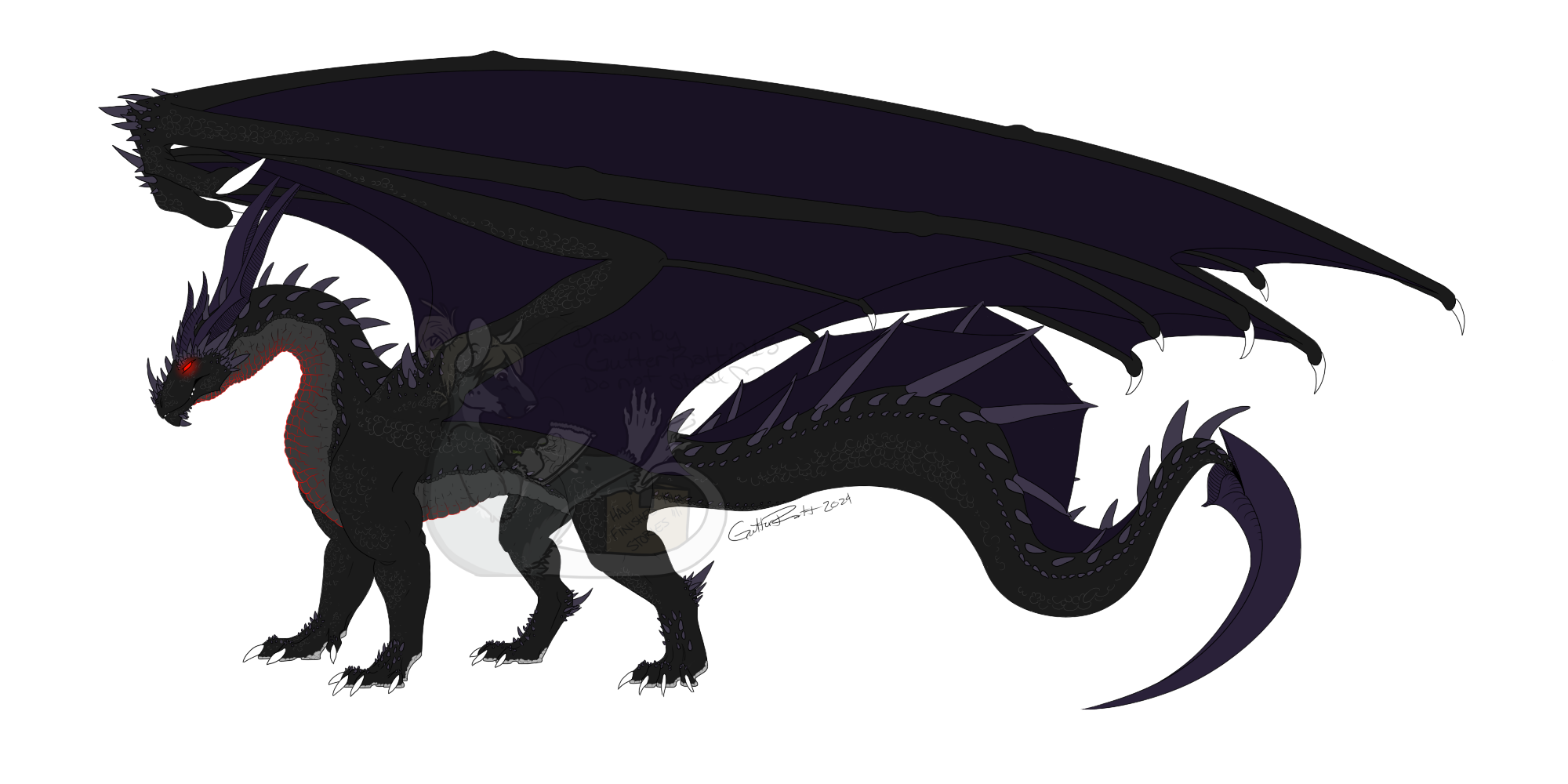 Scythe the Dragon by @GutterRatt1213 – Sheezy.Art