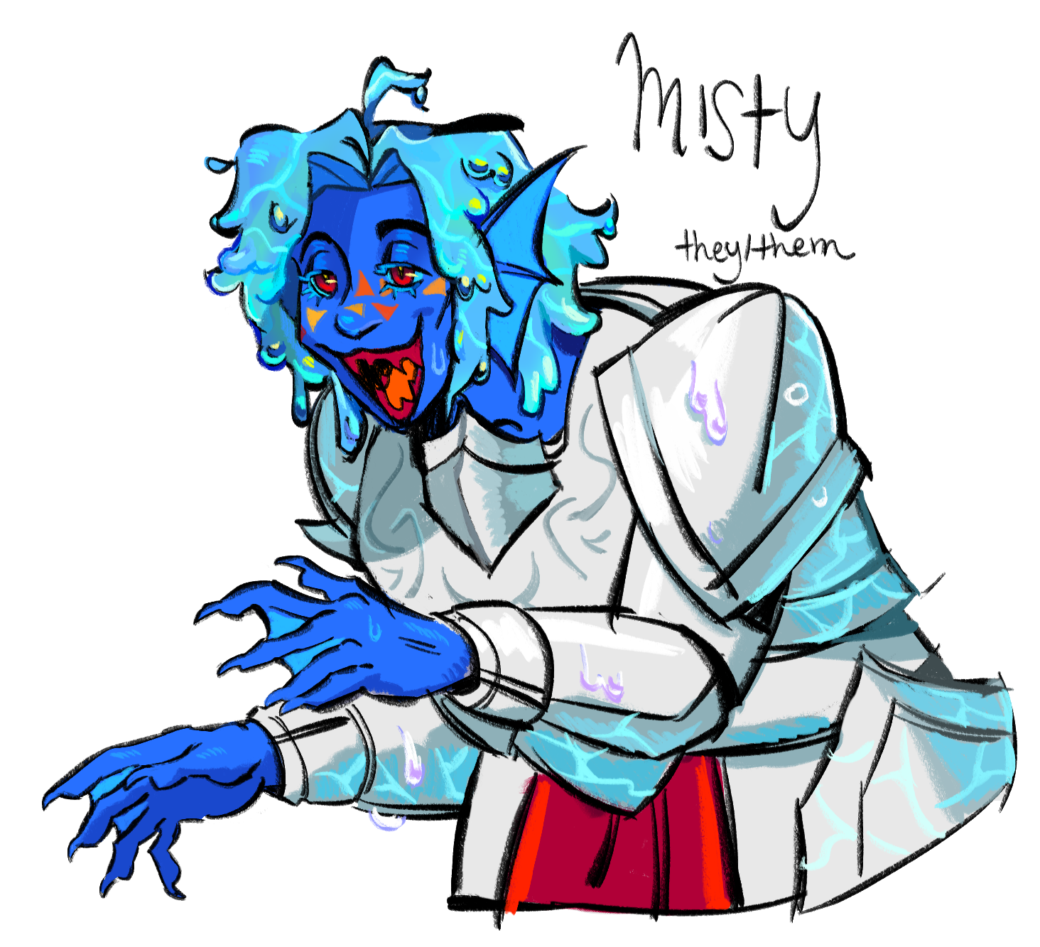 MISTY THE FISH PRIEST by @wonderswan – Sheezy.Art