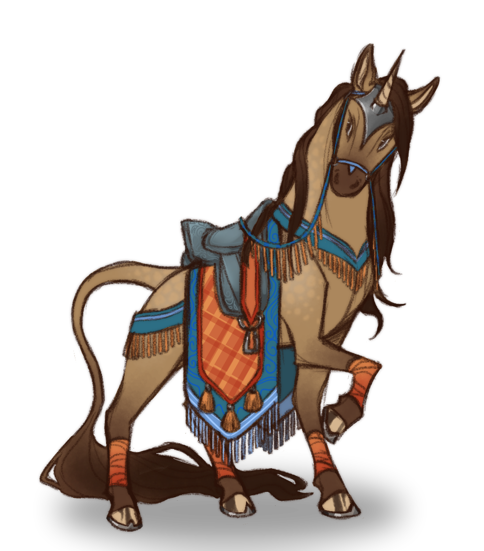 Velisia The Horse by @Gouramii – Sheezy.Art