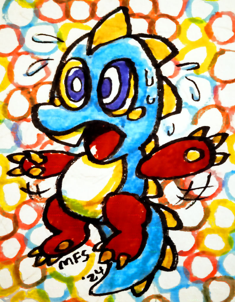 Bobblun the bubble dragon by @maudfs – Sheezy.Art