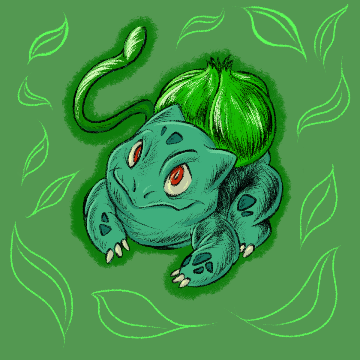 1: Bulbasaur - The Seed Pokémon by @UniMR – Sheezy.Art