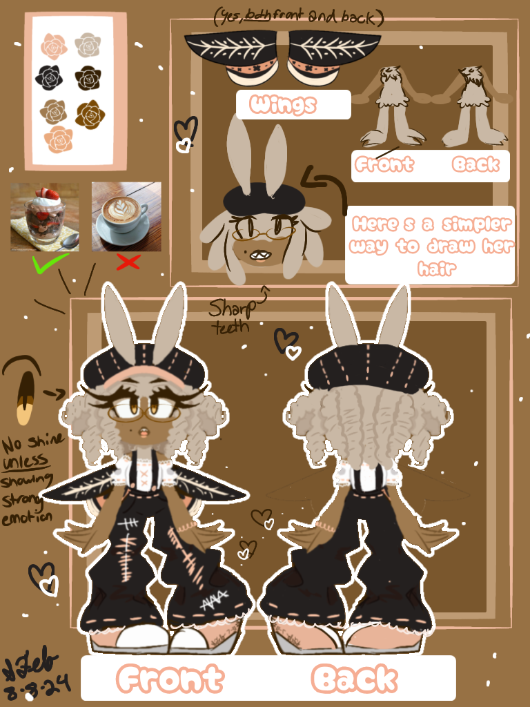 Lacey Tulle Moth Reference Sheet by @SPhylo – Sheezy.Art