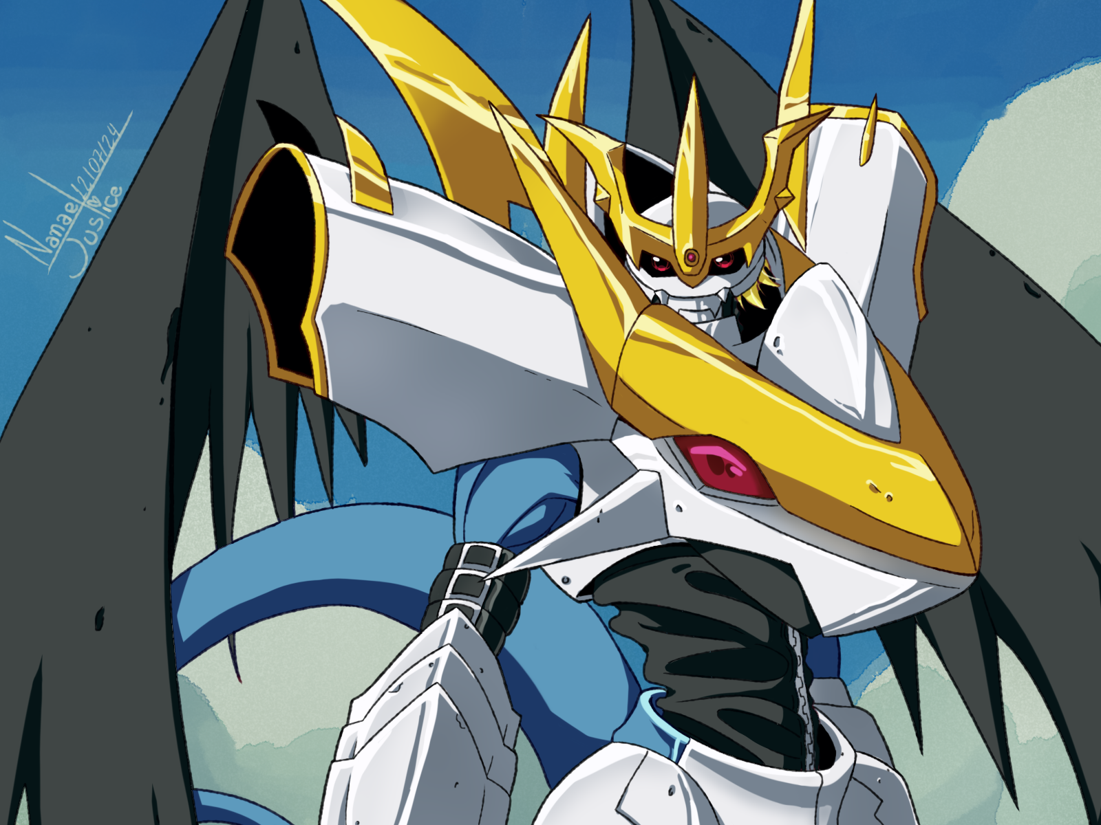 Imperialdramon Paladin Mode by @NanaelJustice – Sheezy.Art