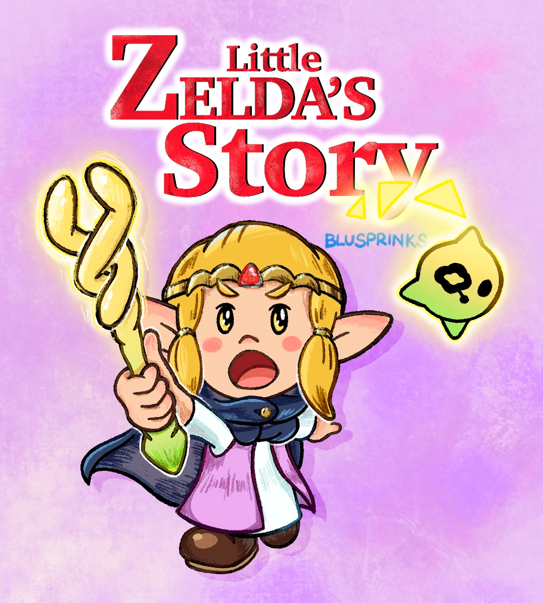 Little Zelda's Story by @blusprinks – Sheezy.Art