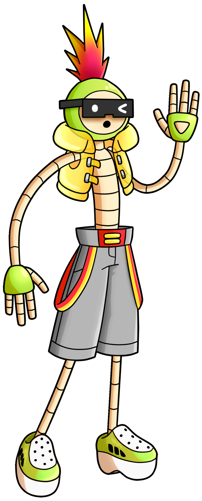 Dance Dance Revolution OC - Coccoe by @NockeyNoo – Sheezy.Art