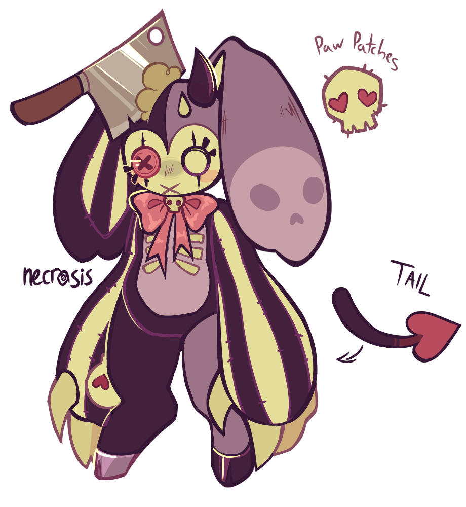 Beelzebunny [OC] by @Necrotic-Nightshade – Sheezy.Art