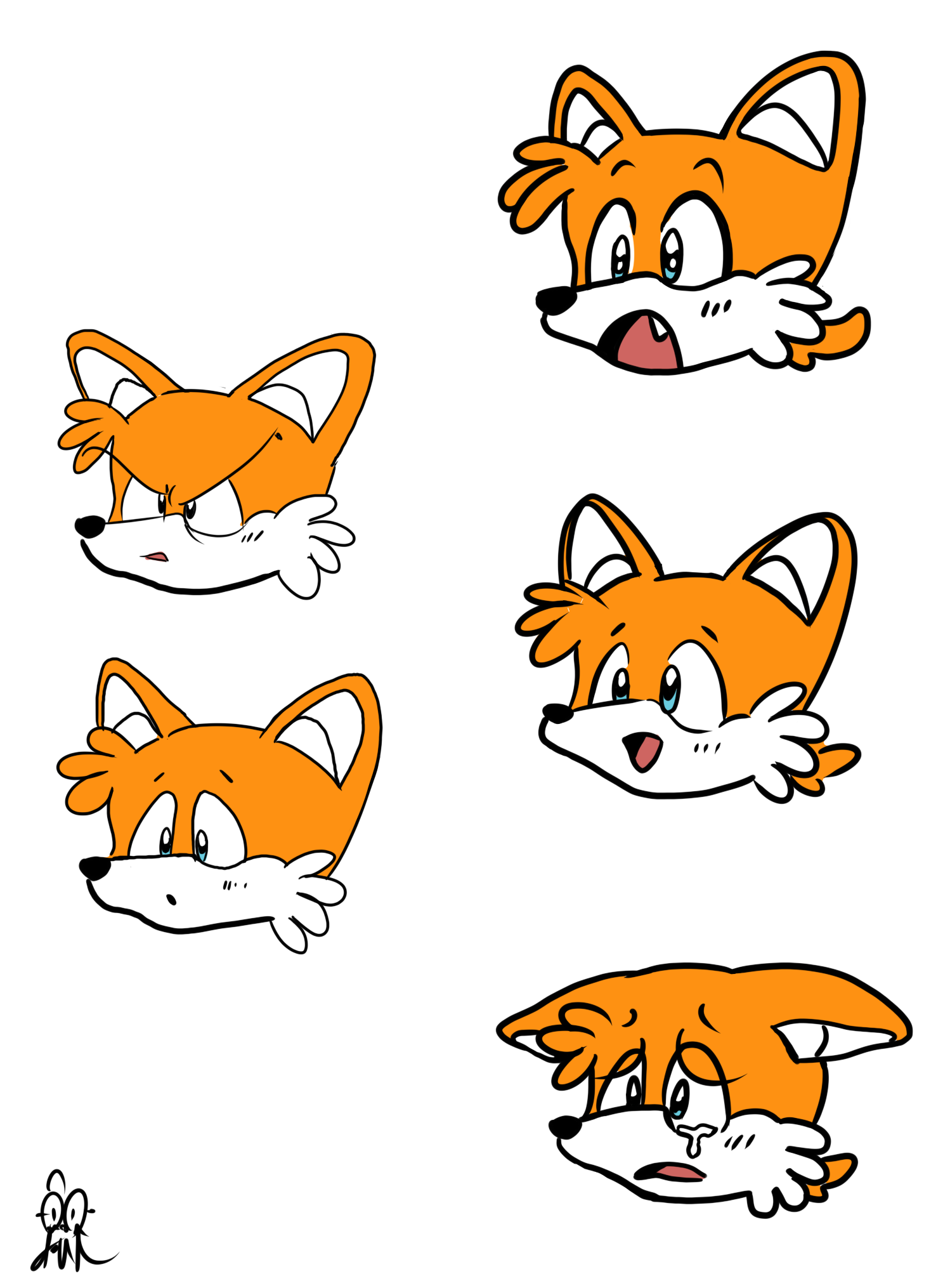 Tails Expression by @MitxyFox – Sheezy.Art