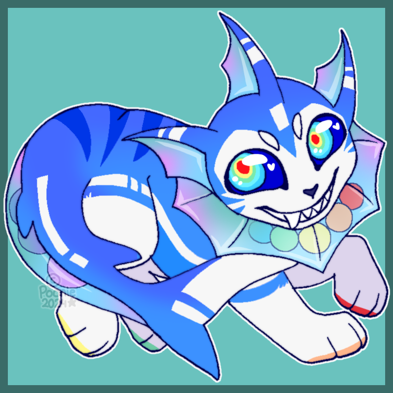 Chibi Fang - Comission by @Poonie – Sheezy.Art