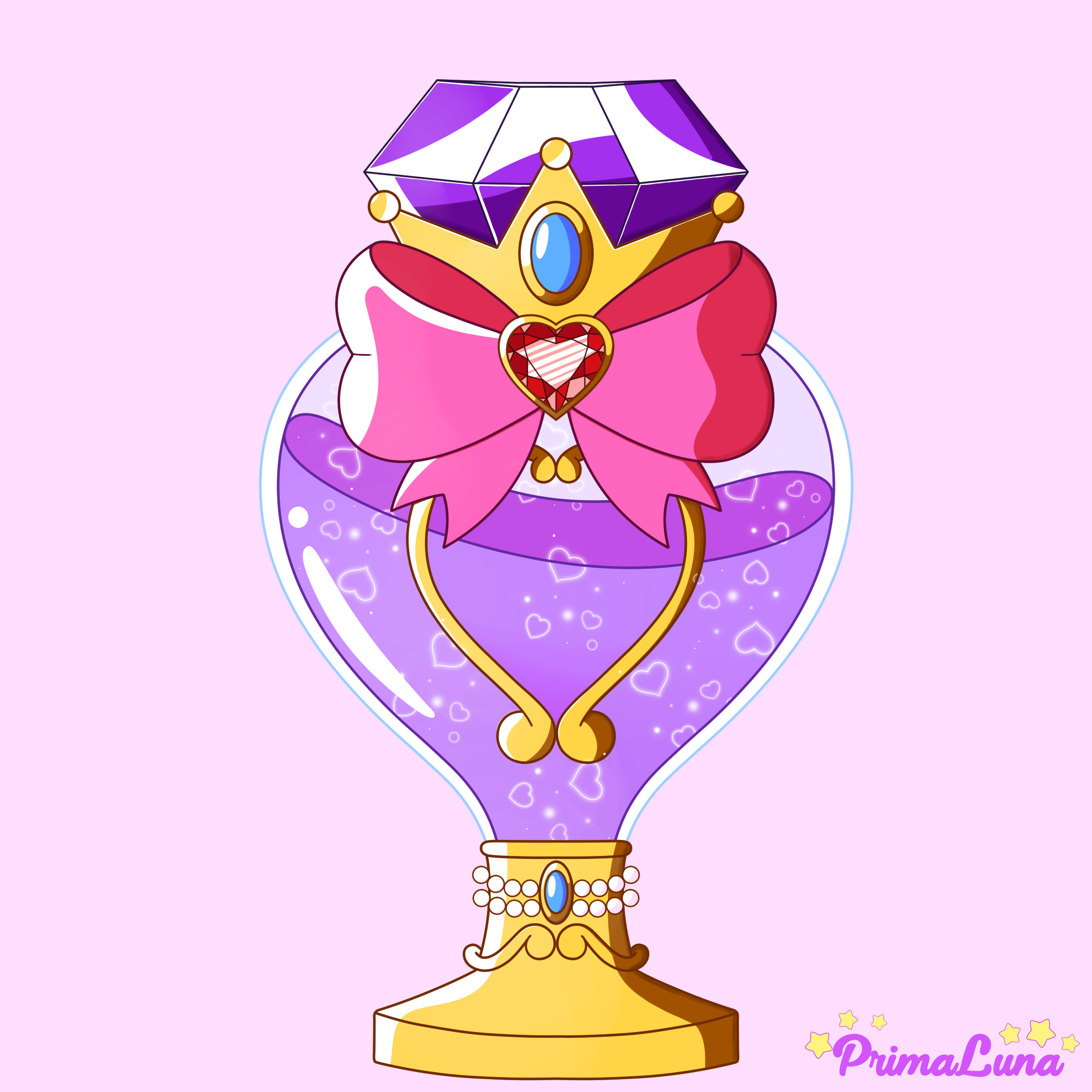 Royal Potion Bottle by @PrimaLuna – Sheezy.Art