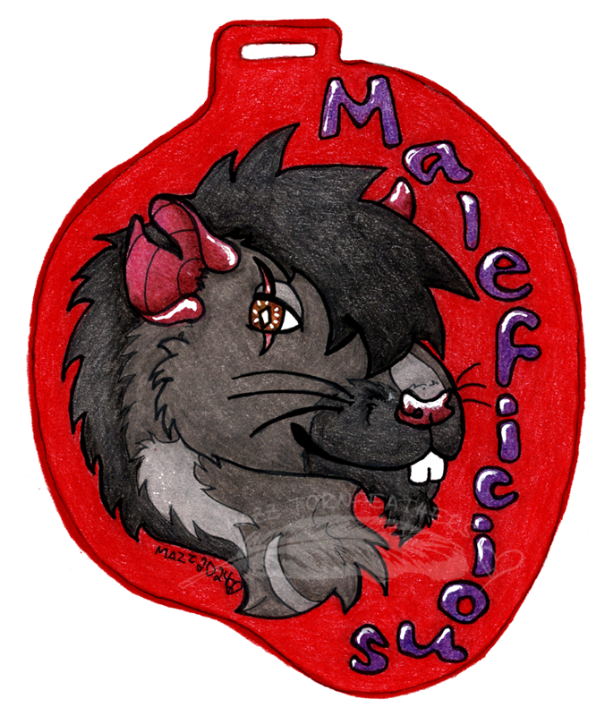Maleficious badge commission by @MAZZ – Sheezy.Art