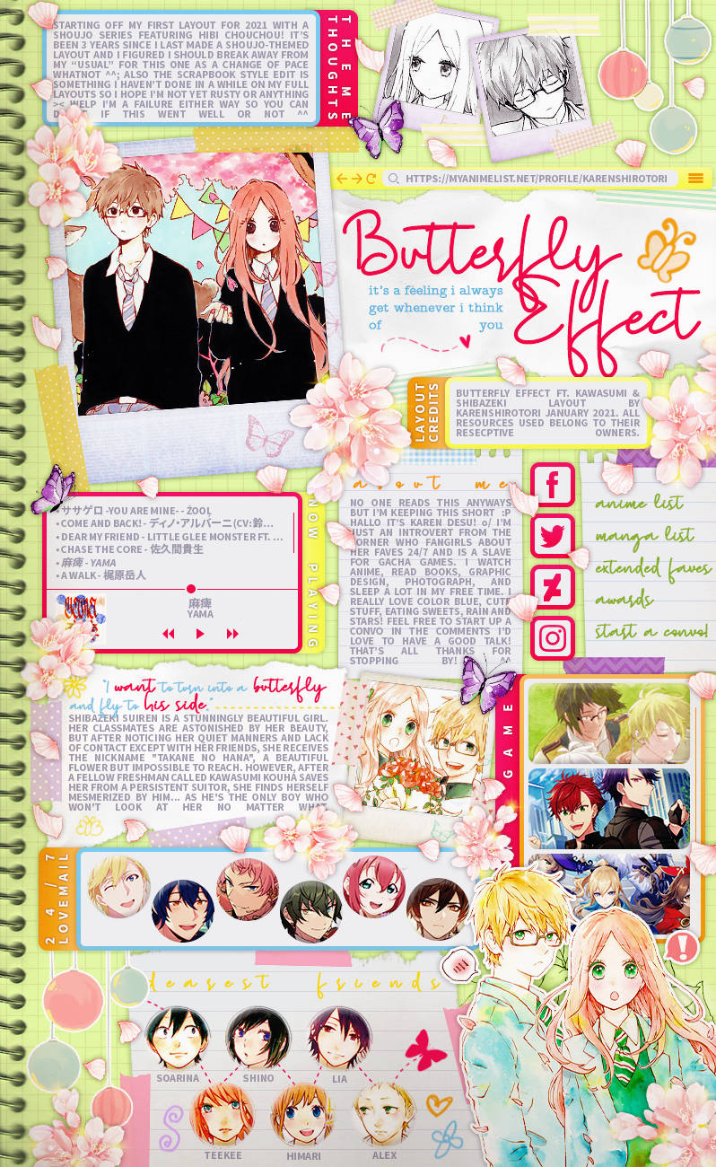 [mal layout] butterfly effect by @itskarendesu – Sheezy.Art