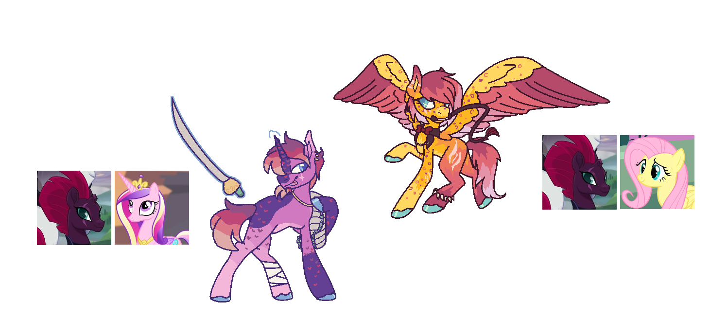 love knight and beast tamer (august 2024) by @cloudcuckoolander ...