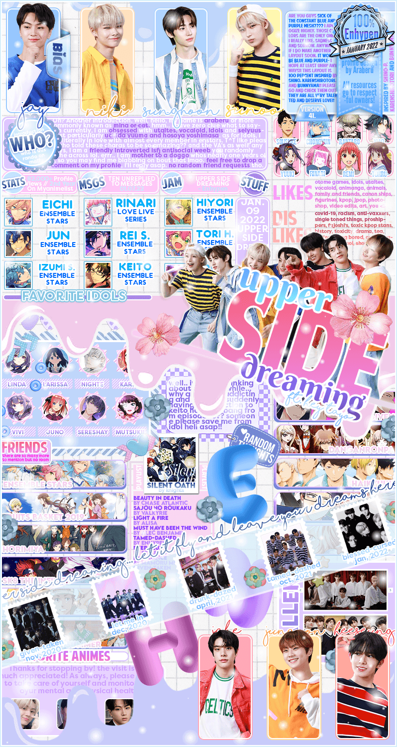 [mal layout] enhypen ver i by @catacrylic – Sheezy.Art