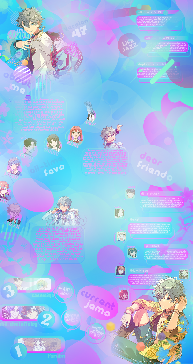 [mal layout] sena izumi by @catacrylic – Sheezy.Art