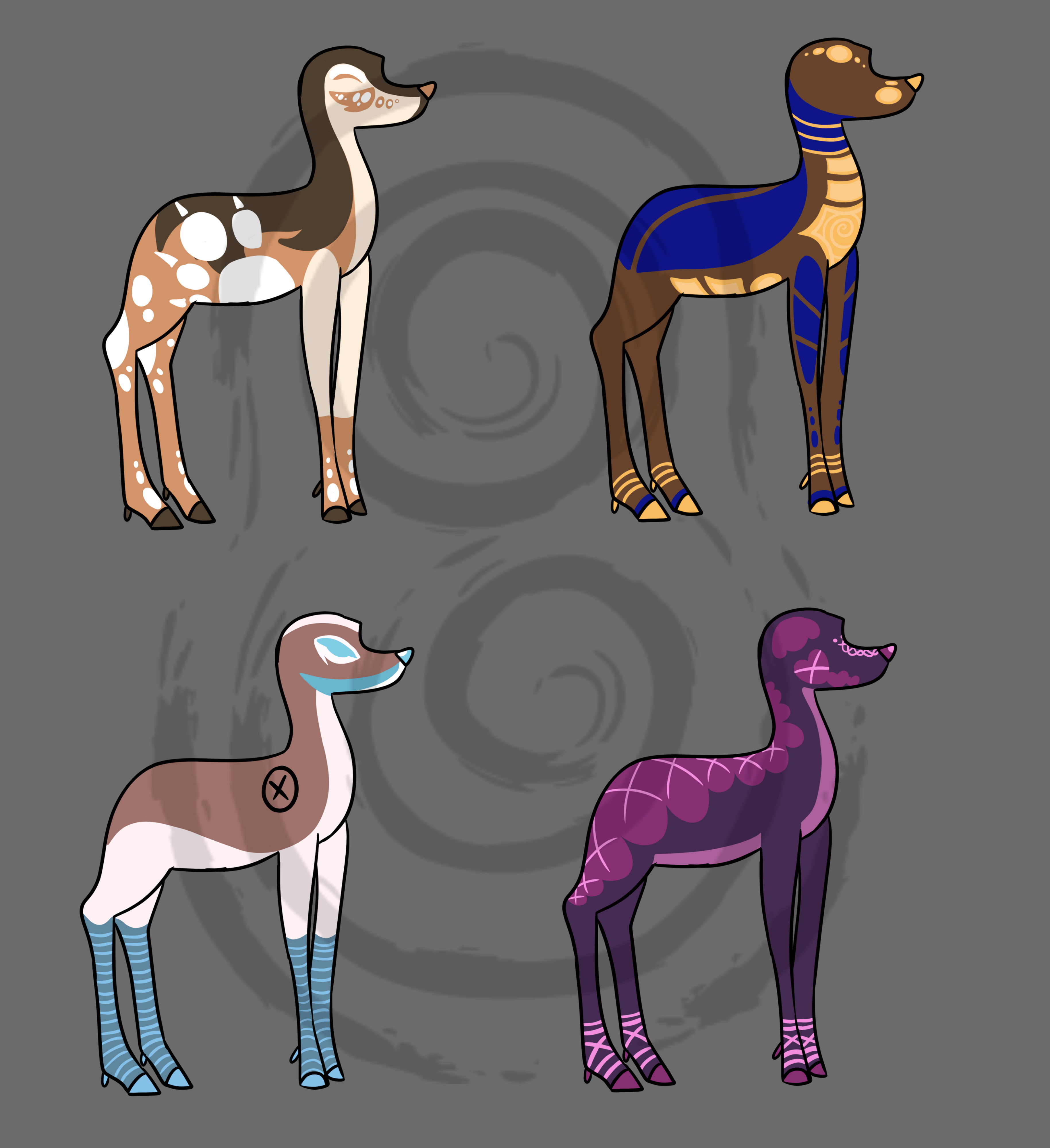 Background character designs [1/?] by @Miski-Deer-Art – Sheezy.Art