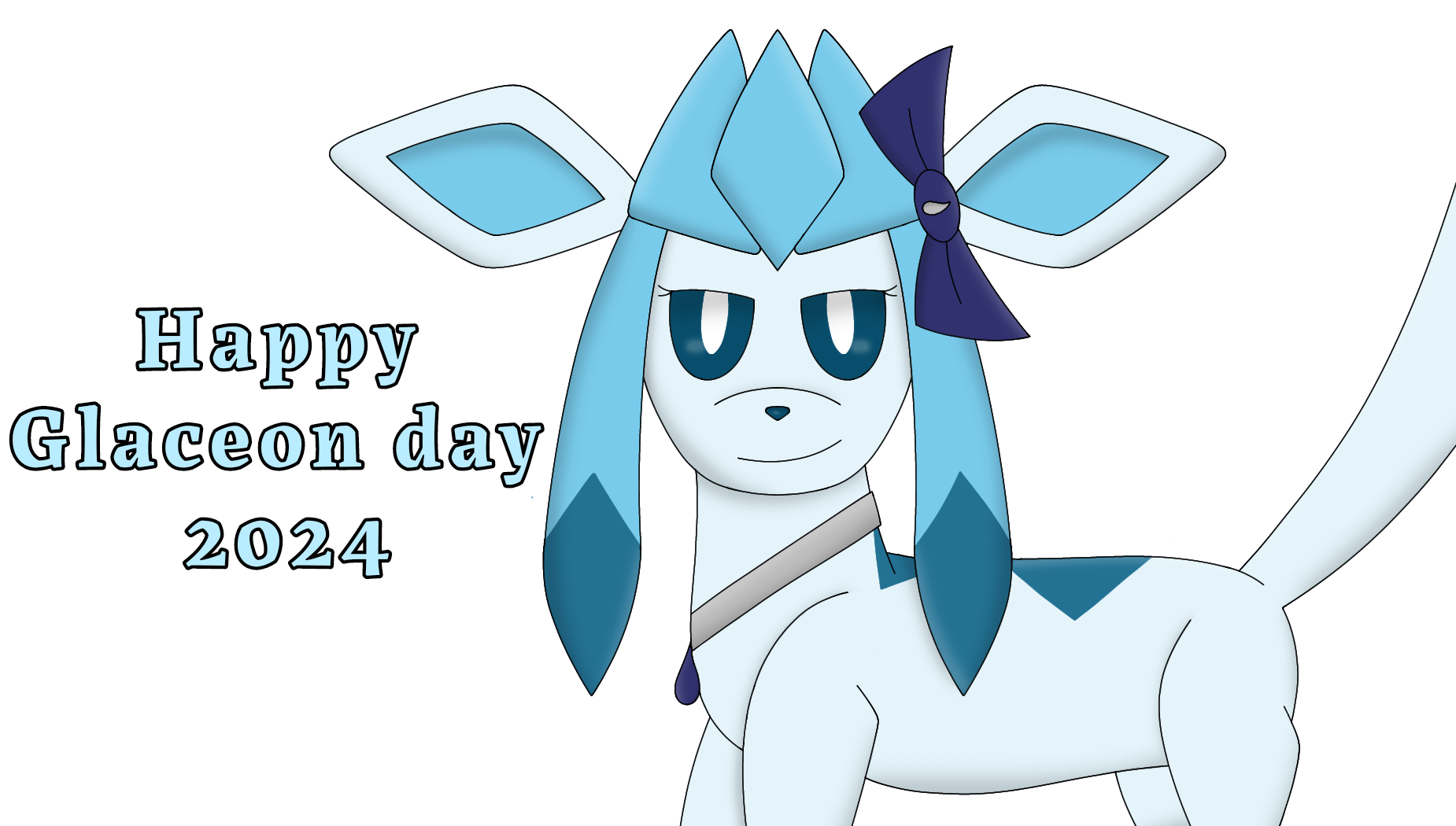 Glaceon day 2024 by @Rubyjolt – Sheezy.Art