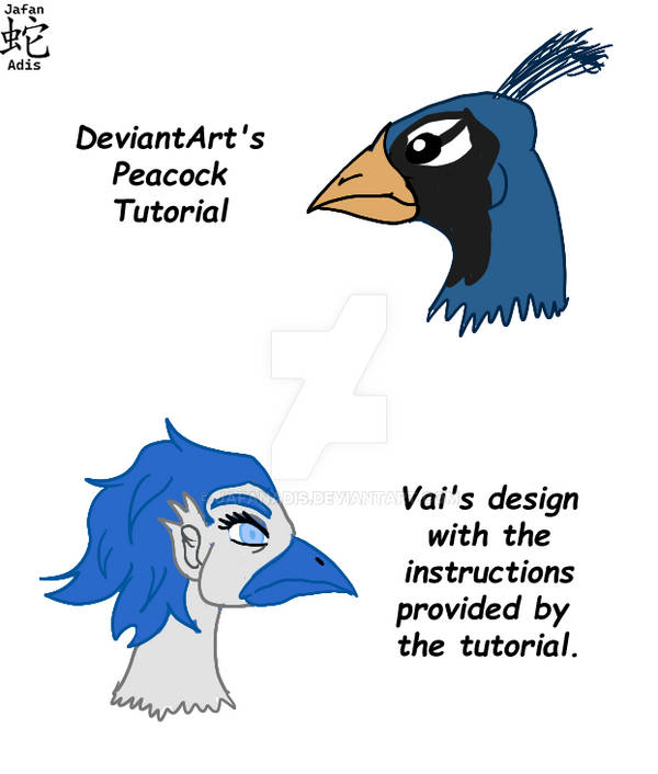 DeviantArt's Peacock Tutorial Attempt by @JafanAdis – Sheezy.Art