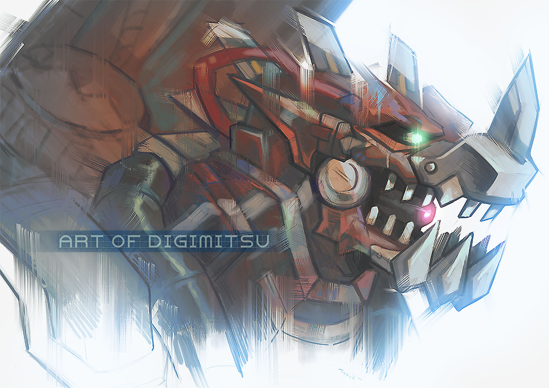 RustTyranomon by @iDrawMonsters – Sheezy.Art