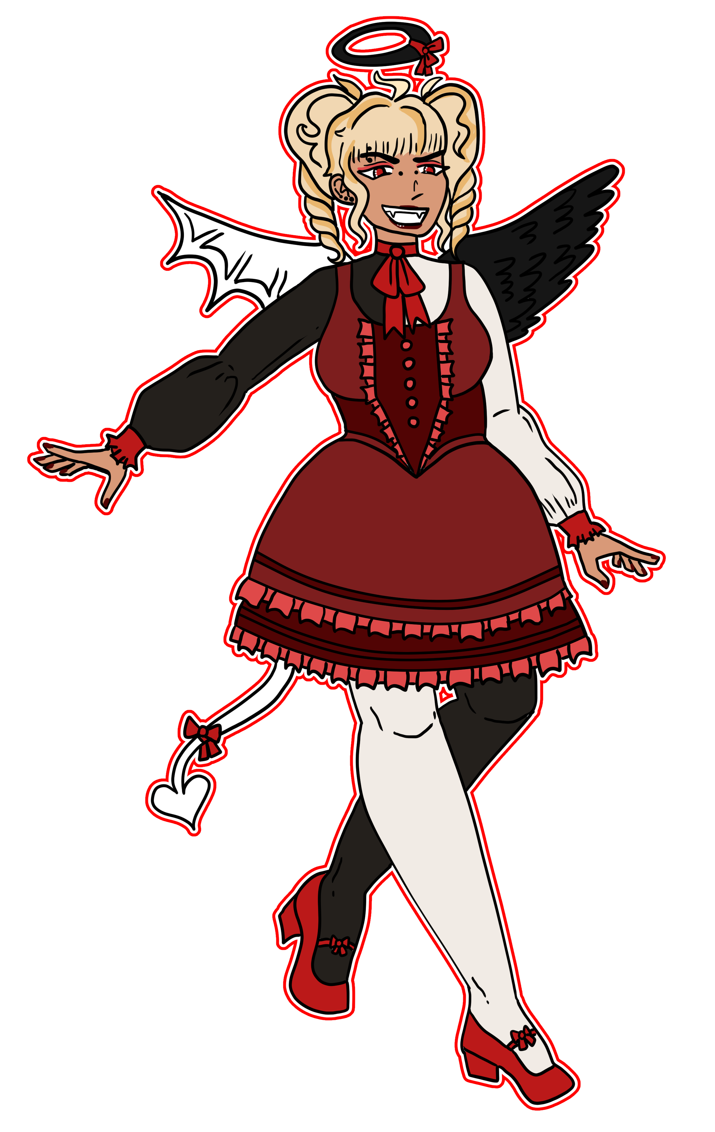 angel devil by @manyface – Sheezy.Art