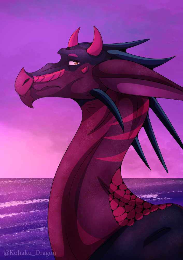 Artfight 36: Ryu by @Kohaku_Dragon – Sheezy.Art