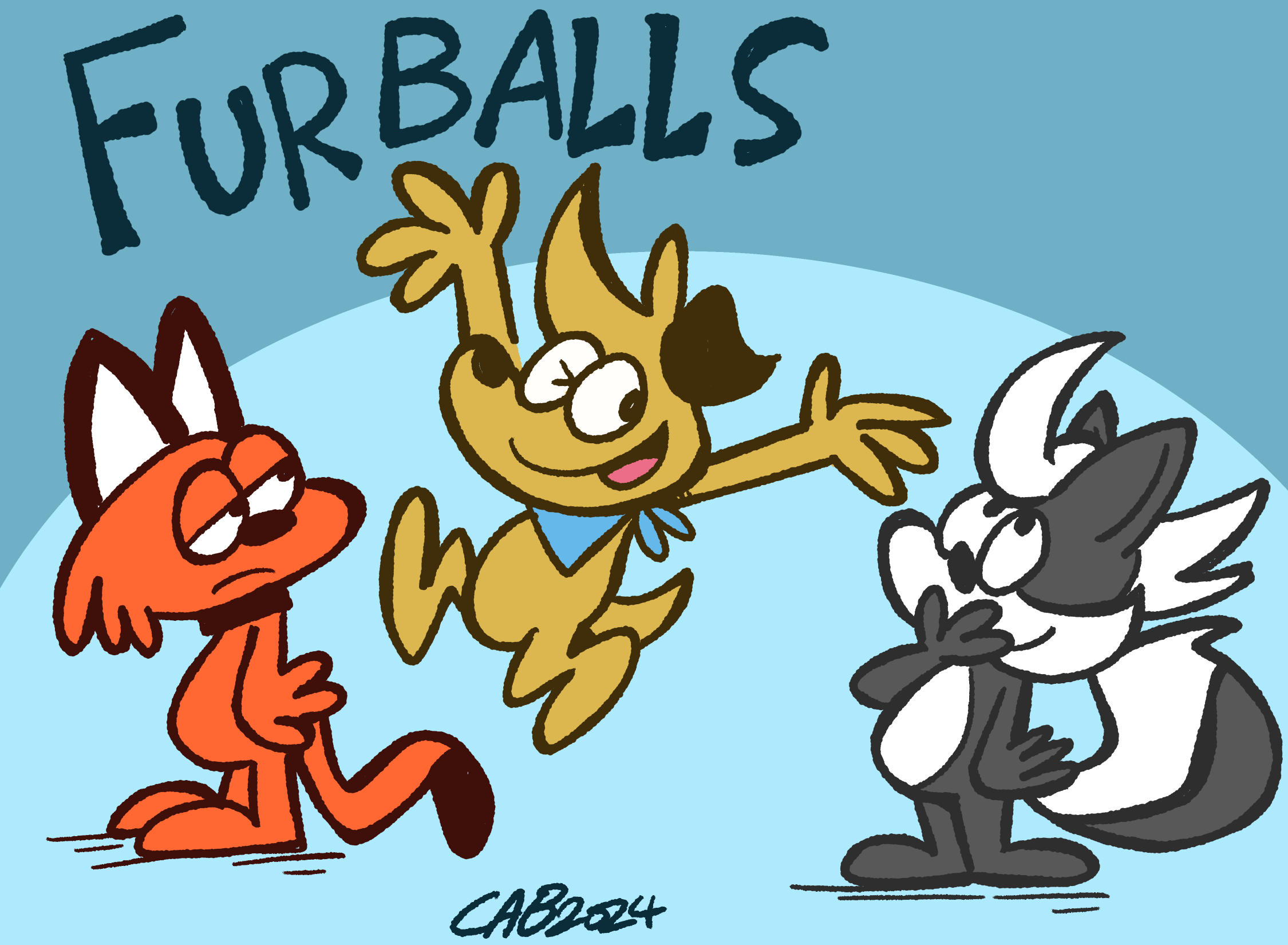 Furballs by @bakertoons – Sheezy.Art
