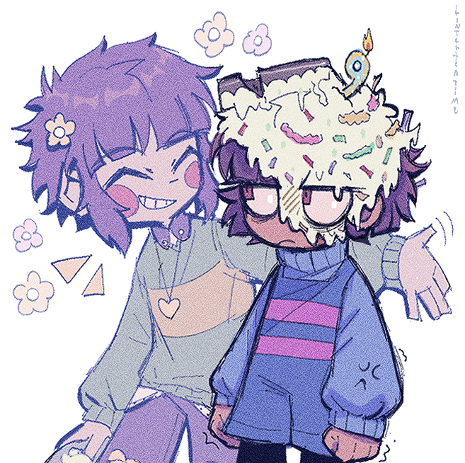 Happy (Late) birthday frisk undertale! by @linterteatime – Sheezy.Art