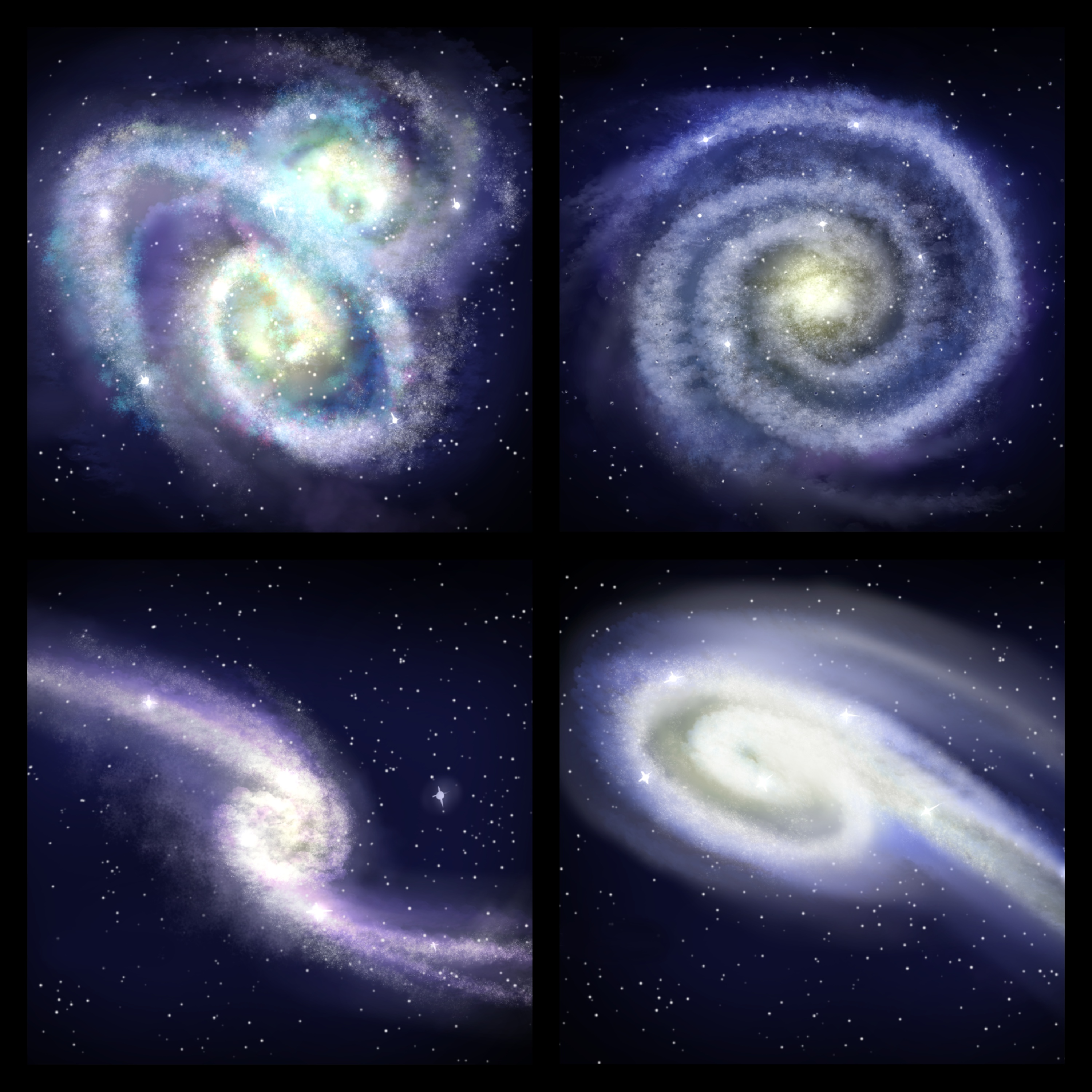 Galaxy Maps by @Kohaku_Dragon – Sheezy.Art