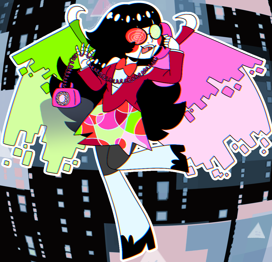 yuriko x spamton neo fusion by @H0ppin_H00ligan – Sheezy.Art