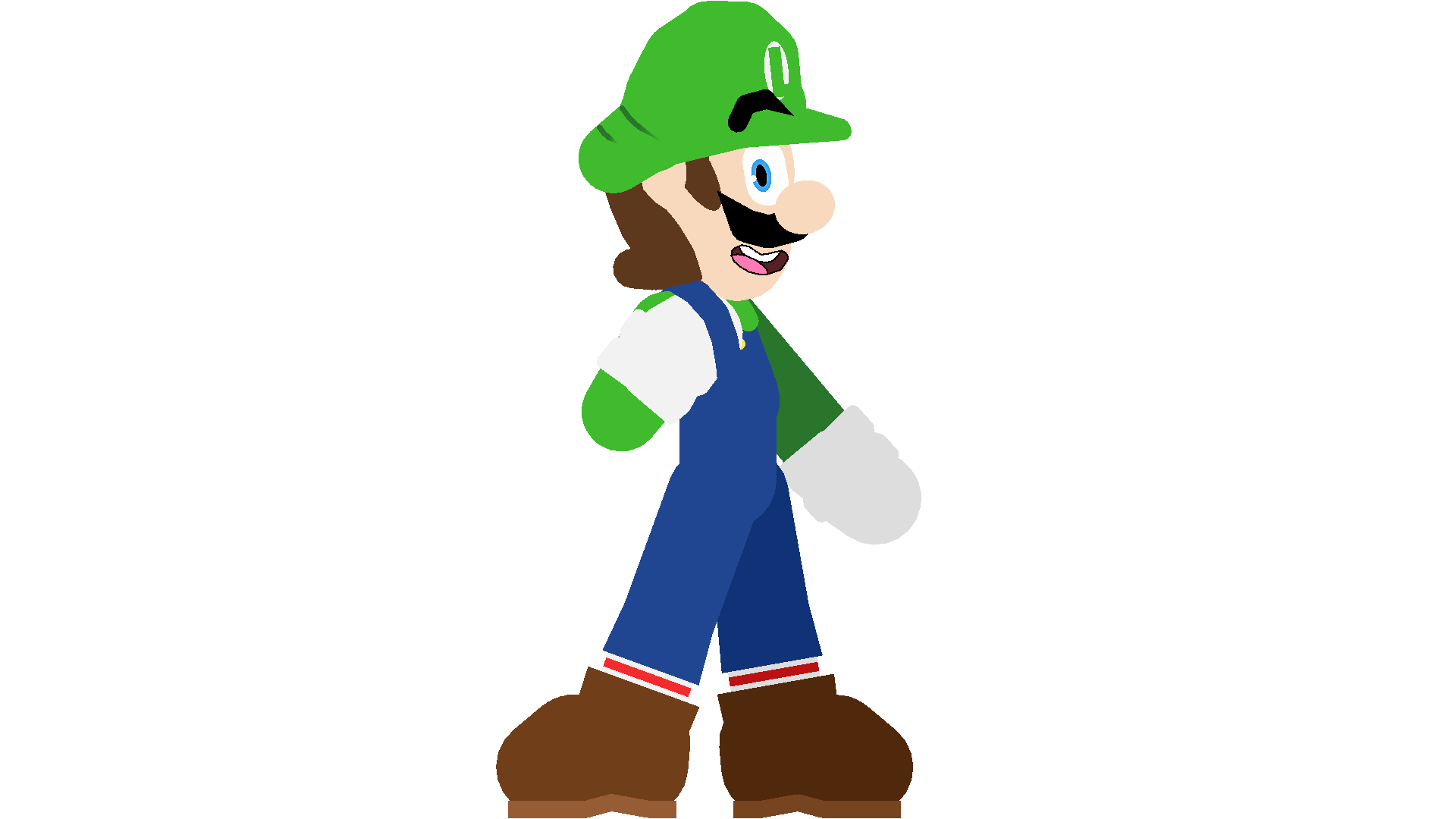 :. Universe 5's Luigi (Render #1). : by @Demone06 – Sheezy.Art